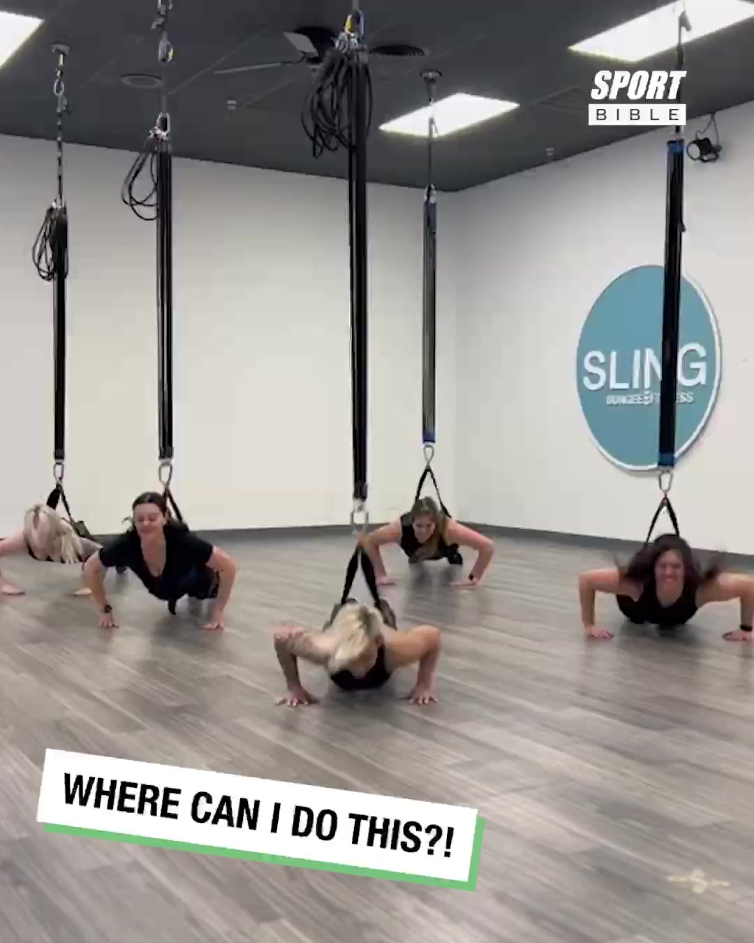 Bungee Fitness Looks So Much Fun