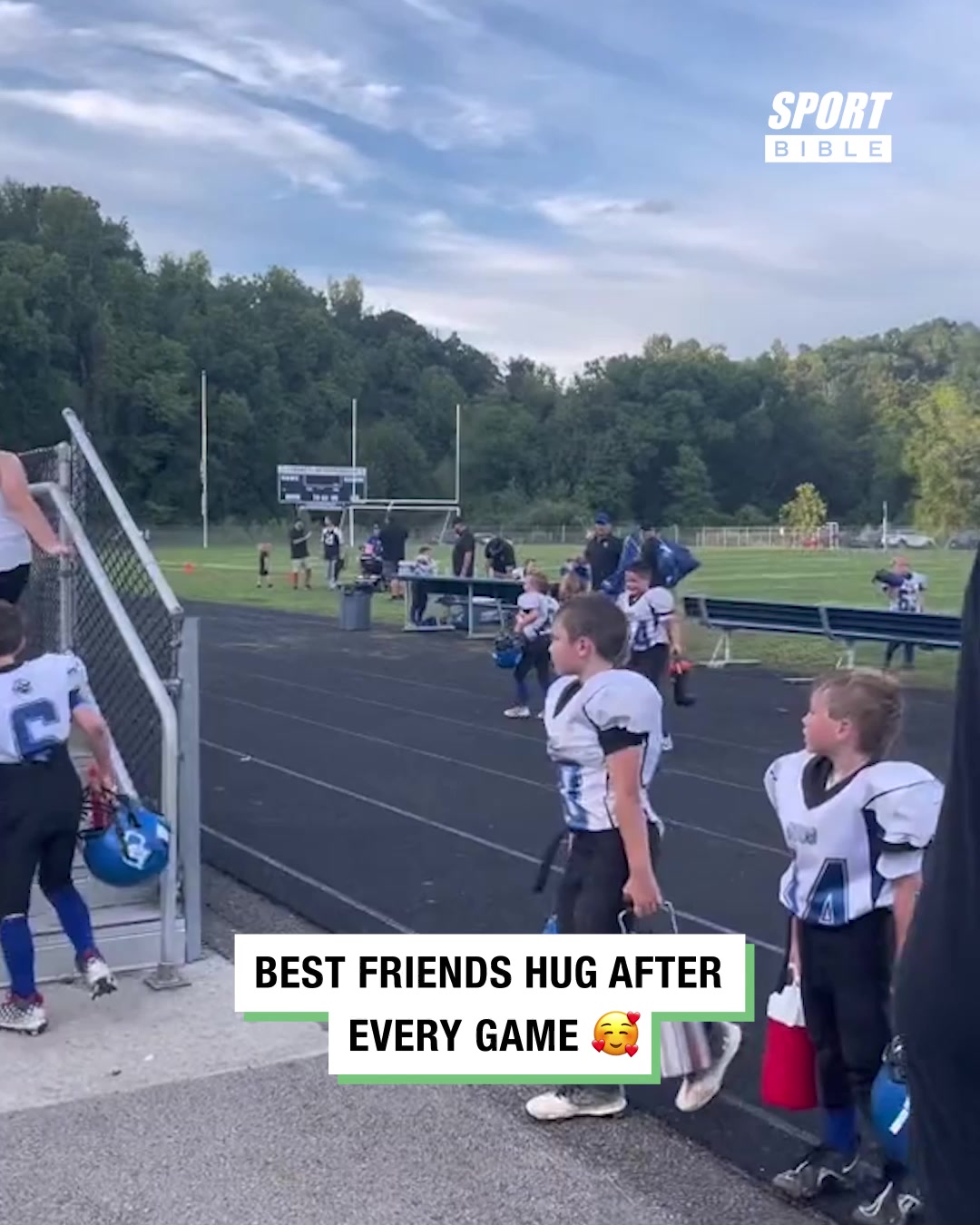 LADbible Video hub - Best Friends Hug After Every Game