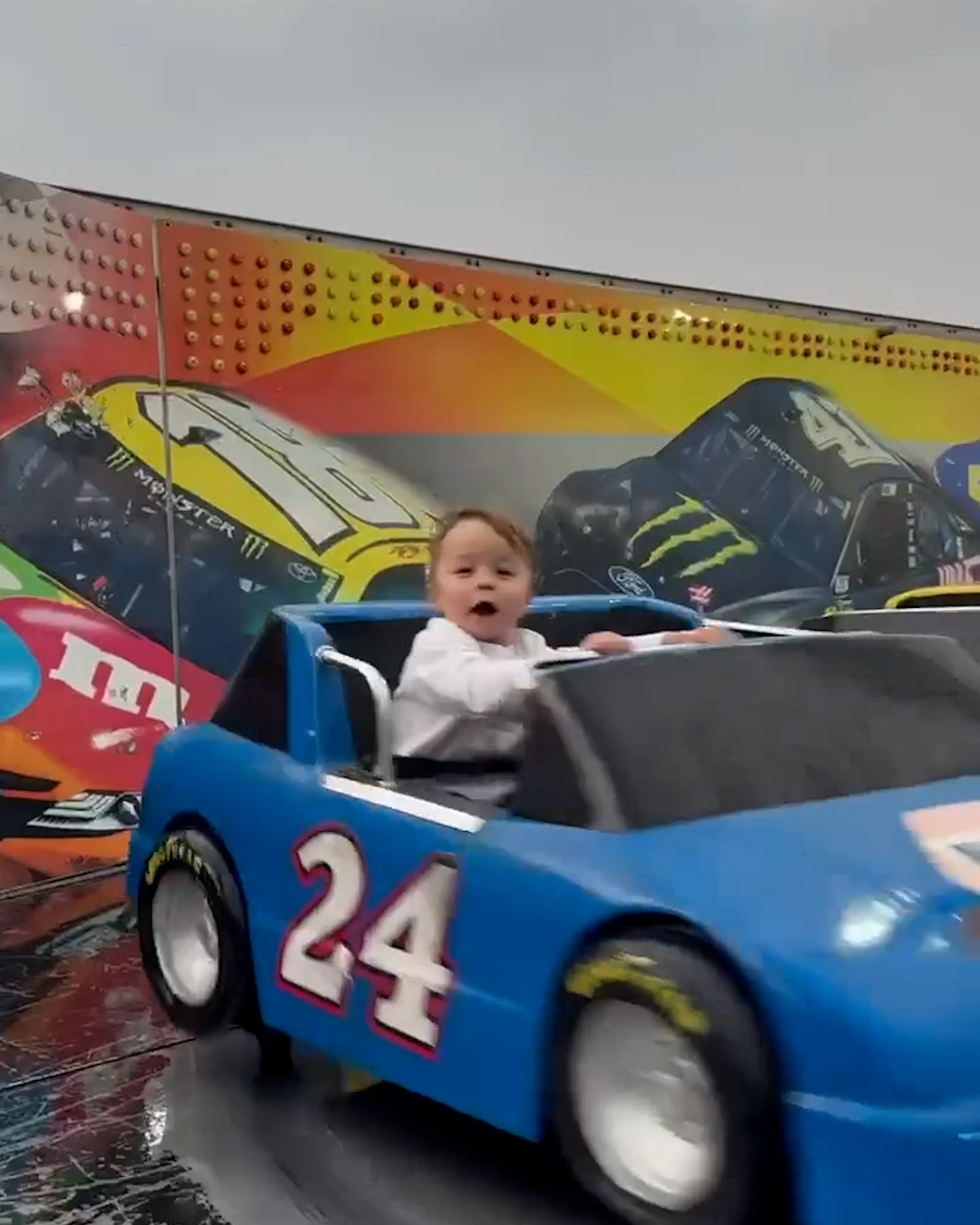 We thought our son was going on a gentle ride at the fair 🫣