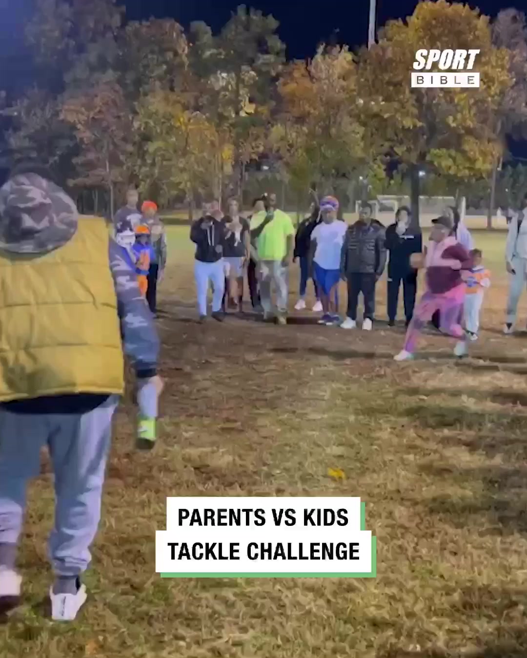 LADbible Video hub - Parents vs Kids Tackle Challenge