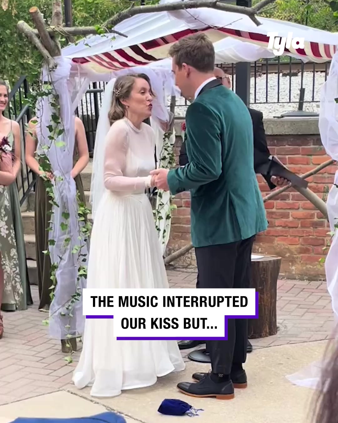LADbible Video hub - Bride and groom wedding handshake