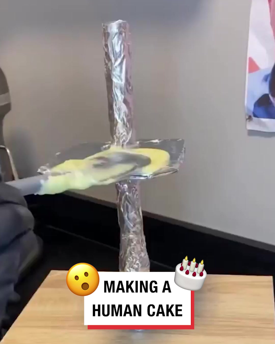 LADbible Video hub - Making a human cake