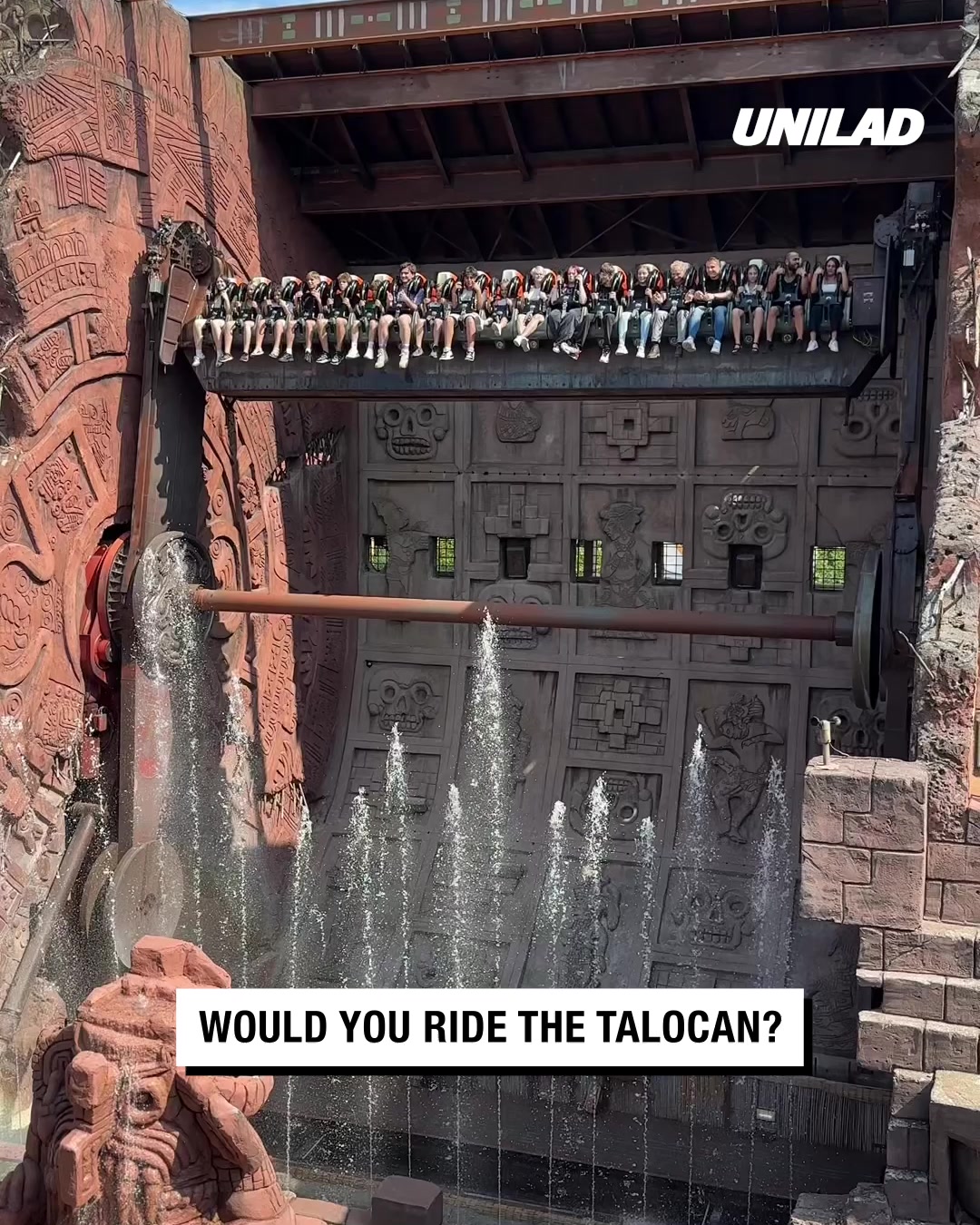 LADbible Video hub - Crazy ride at theme park