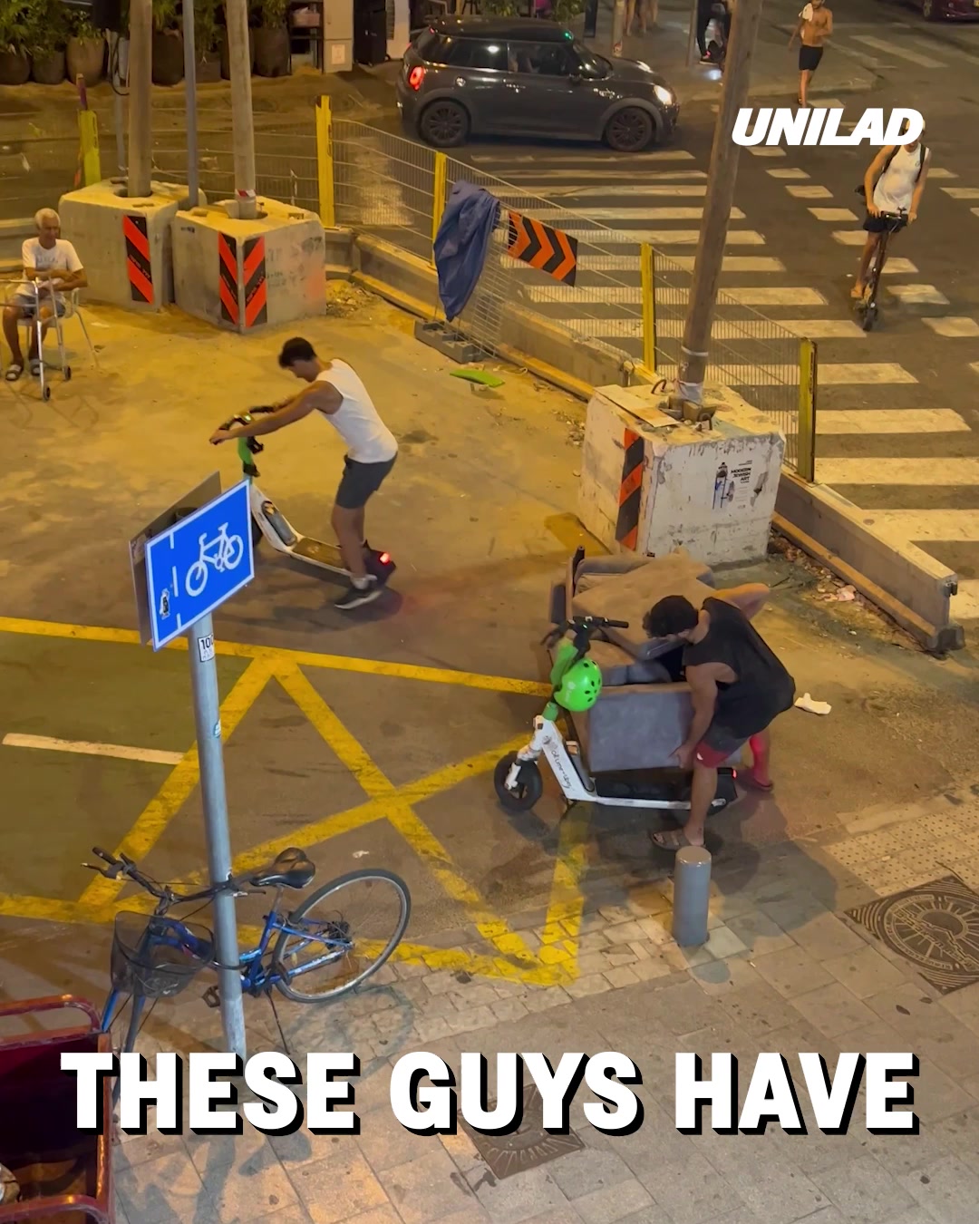 LADbible Video hub - Who needs a van when you have scooters?