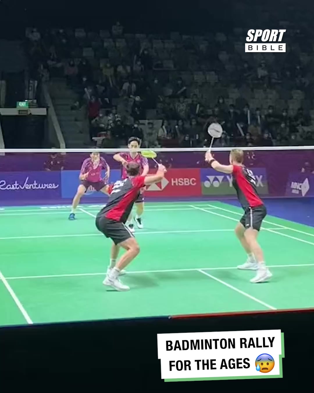 LADbible Video hub - Badminton Rally For The Ages 😰
