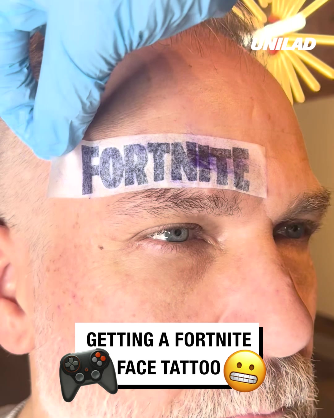 LADbible Video hub - Getting A Fortnite Face Tattoo