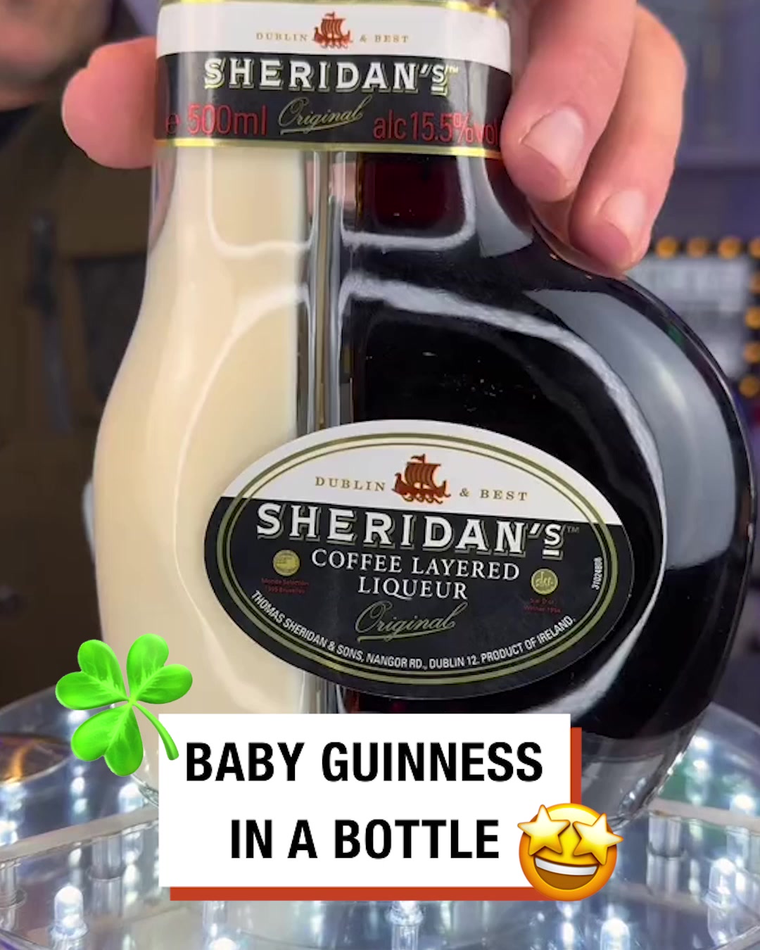 LADbible Video hub - Baby Guinness in a bottle