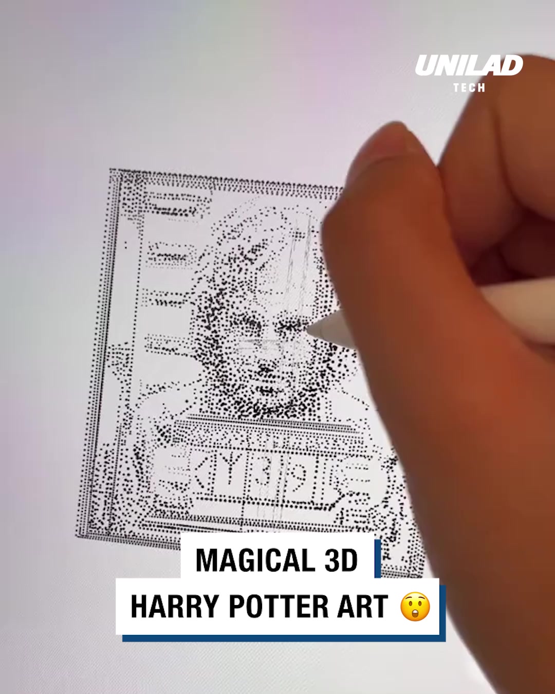 LADbible Video hub - Cool 3D Harry Potter Art