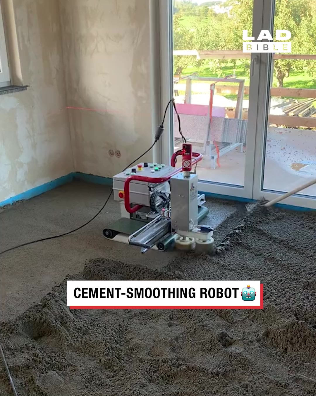 LADbible Video hub - Satisfying cement-smoothing machine