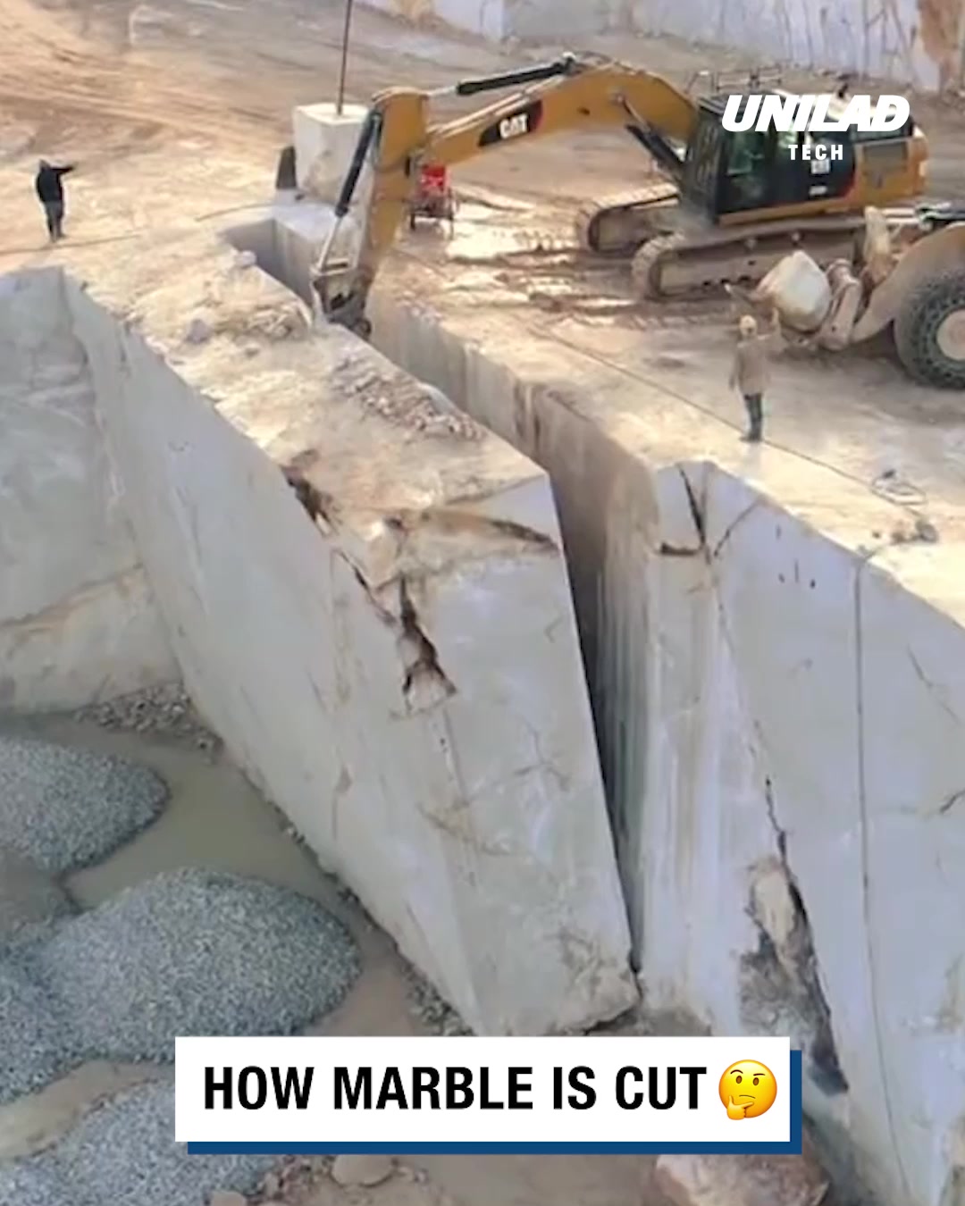 LADbible Video hub - How marble is cut