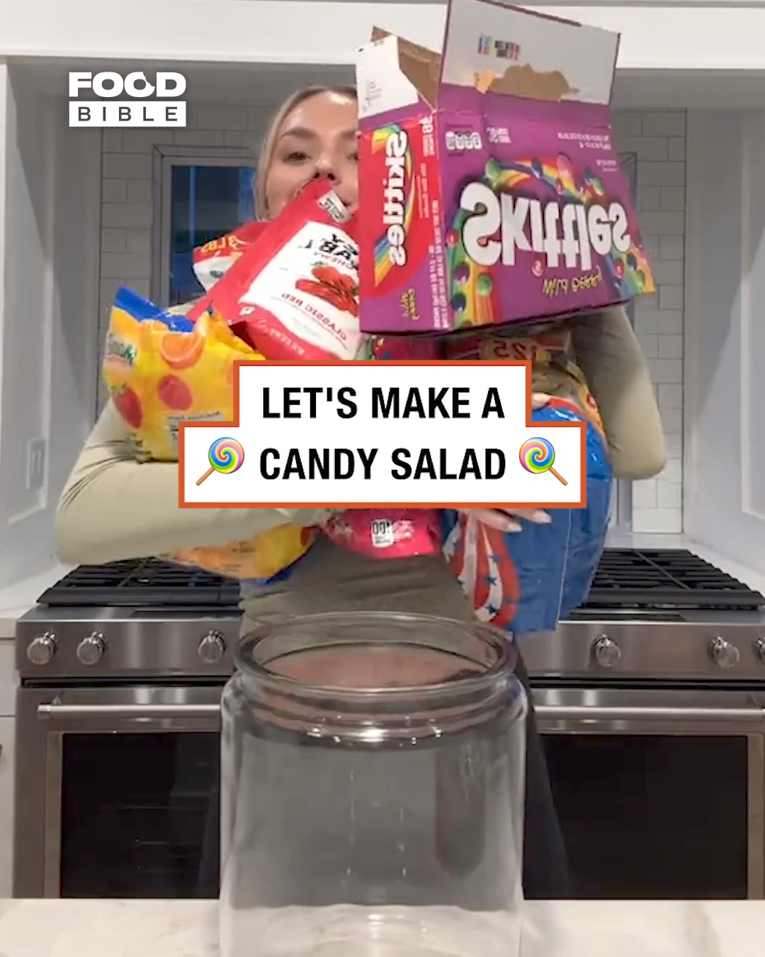 Making a 'Candy Salad'