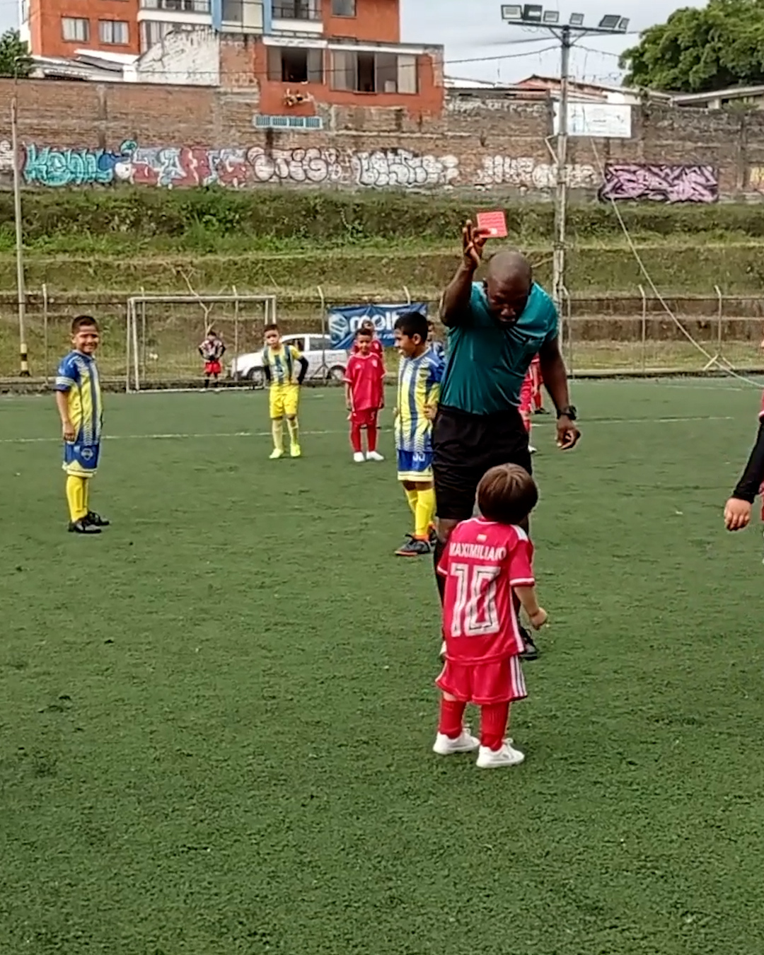 Pitch Invader Gets Sent Off